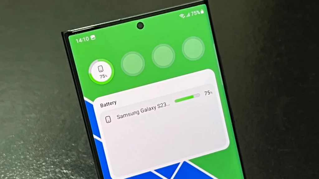 One UI 5.1 Battery Widgets Customization: Reorder, Transparency, and ...